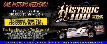 WVMS Introduces All-New “Historic 100” National Late Model Event ...